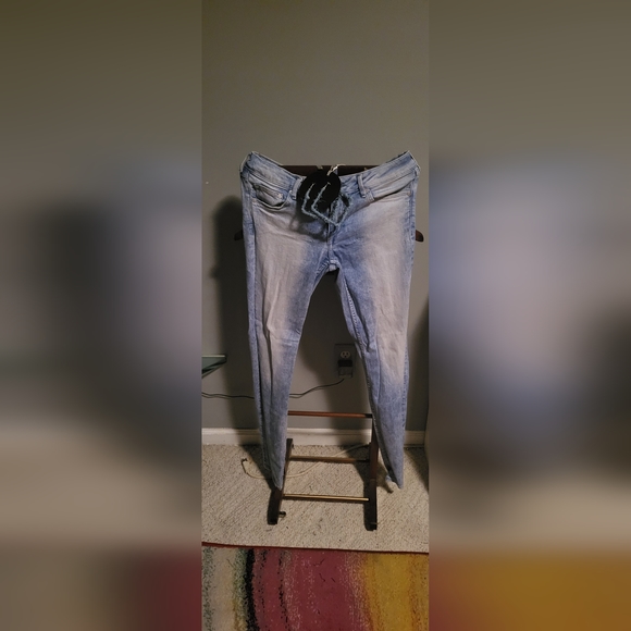Jeans | Light Blue White Washed Skinny Jeans | Poshmark